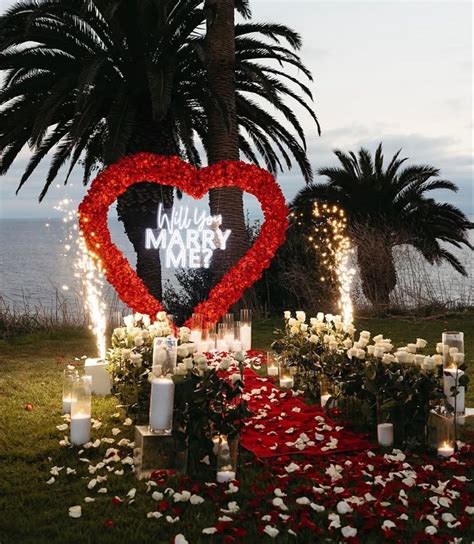 Marriage Proposal Will You Marry Me Neon Sign