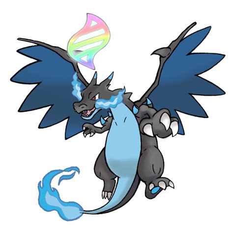 006 Mega Charizard X W Mega Evolution Symbol C By Realarpmbq On Deviantart