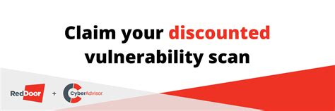 secure your free vulnerability scan worth £495 today reddoor it