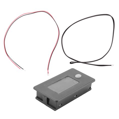 Battery Capacity Voltage Meter With Temperature Sensor 12v 72v Lead Acid Battery Lithium Battery