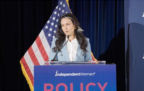 Tulsi Gabbard At Independent Women 2026 Policy Summit