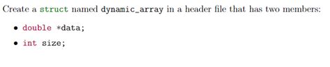 Solved Create A Struct Named Dynamic Array In A Header File Chegg