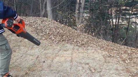 허스크바나 충전블로워 350ib 일반사용자 테스트 Youtube