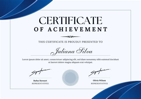 Free And Customizable Award Templates Canva
