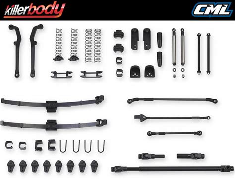 Killerbody 1 10 Mercury Rc Rock Crawler Car Chassis Kit