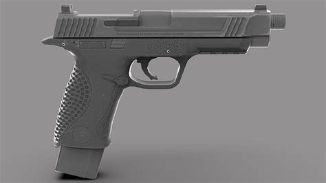 PF45 Model 3D model | CGTrader