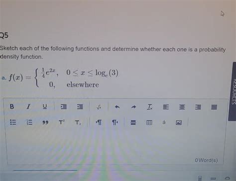 Solved Sketch Each Of The Following Functions And Determine