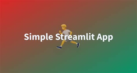 Simple Streamlit App A Hugging Face Space By Zeeshanahmed