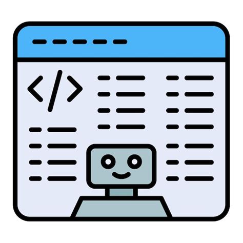 Iconos de codificación Vector Premium