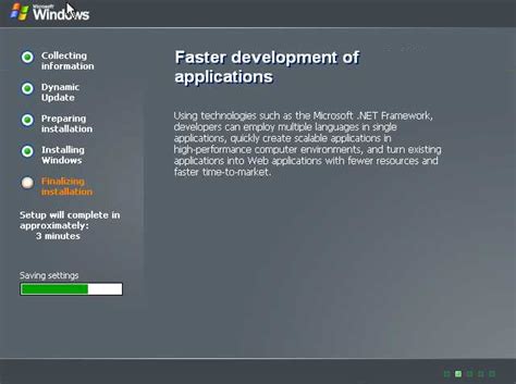 At Work Installing Server In A VM On A Server Machine R Windowsxp
