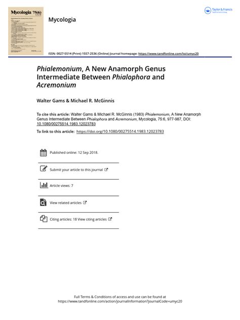 gams 1983 pdf genus species