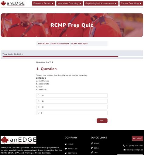 Rcmp Practice Test Entrance Exam Practice Tests 2026