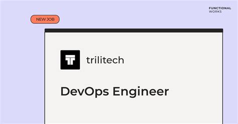 functional works on linkedin devops engineer in london trilitech