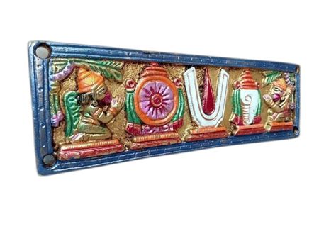 Thenkalai Thiruman Sangu Chakram Wall Hanging At ₹ 1249piece In