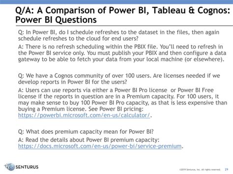A Comparison Of Power Bi Tableau And Cognos Ppt