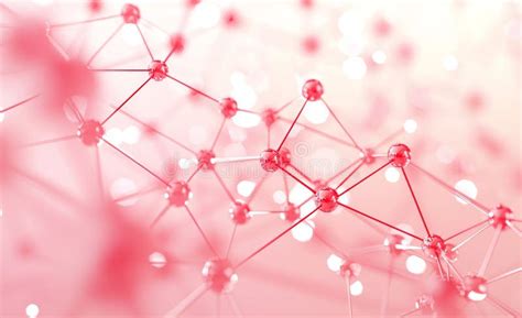 A 3d Abstract Illustration Of High Tech Scientific Research Featuring