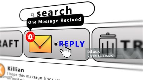 Person Replying Message Illustration Stock Illustration Download