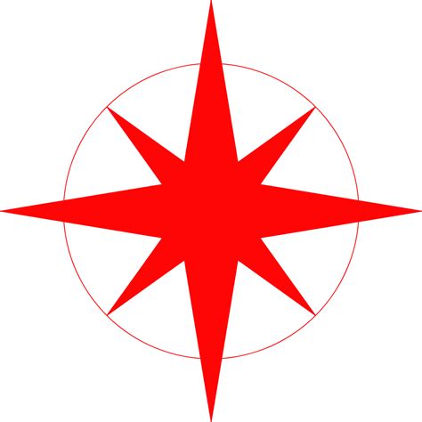 Svg 나침반 별 원 장식 무료 Svg 이미지 및 아이콘 Svg Silh