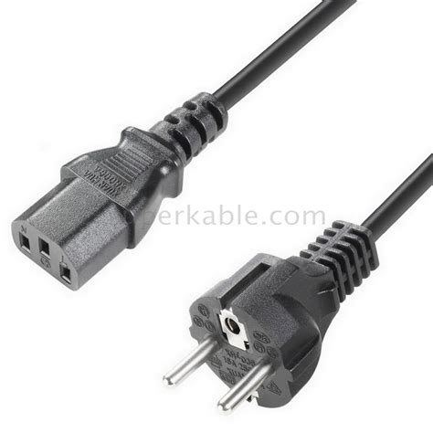 ADAM HALL K PKD Kabel zasilający x mm² CEE IEC C m czarny Sup