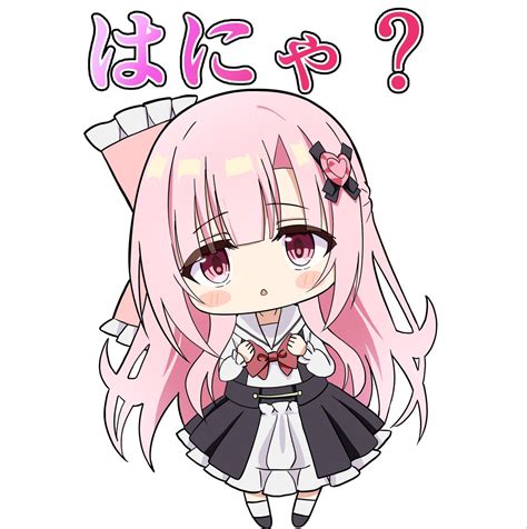 スタンプティナちゃん 夜桜ソウキのイラスト