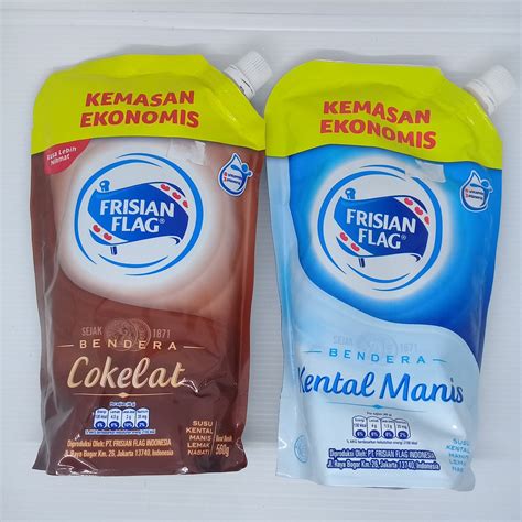 Jual FRISIAN FLAG SUSU KENTAL MANIS KEMASAN EKONOMIS 560 Gram COKELAT