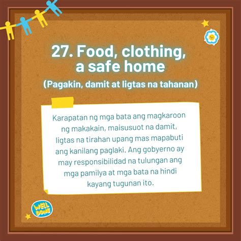 Karapatan Ng Bata Ng Maayos At Malinis Na Tahanan Malinis Alikabok