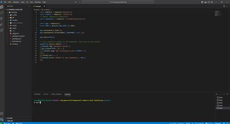 GitHub APereyro E Commerce Back End The Back End For An E Commerce Site