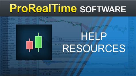 help and support prorealtime 10 3 youtube