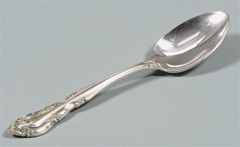 Lot 866 Alvin Sterling Flatware Vivaldi Pattern Case Auctions