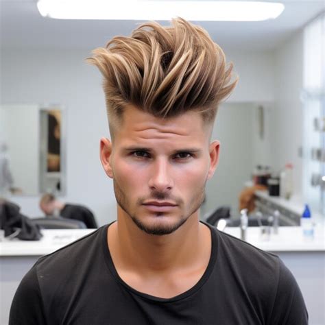 Premium Photo Man Hair Style