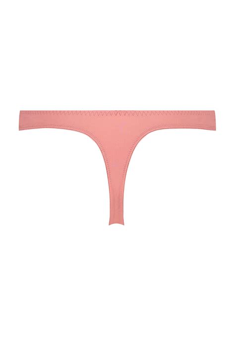 Hunkemöller String Secret Lace Roze Wehkamp