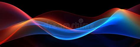 Abstract Colorful Light Wave Background Stock Image Image Of Flow