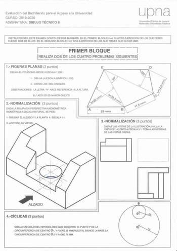 Ex Menes De Evau De Dibujo T Cnico Ii De Navarra Descargar Ex Menes Resueltos De Ebau Evau