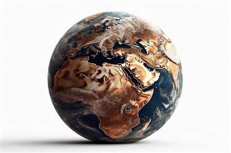 Premium Ai Image A Model Of The Earth