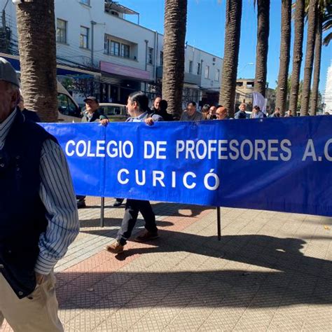 Colegio De Profesores De Curicó Convocó A Manifestación Por Reparación