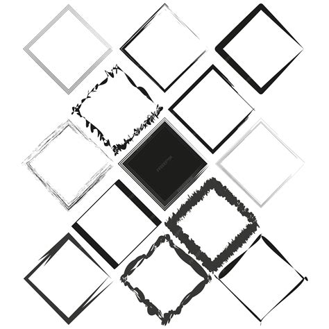 Premium Vector Assorted Frames Collection Decorative Border Designs