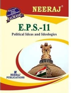 IGNOU EPS Political Ideas And Idealogues Including Solved Question Papers Buy IGNOU EPS