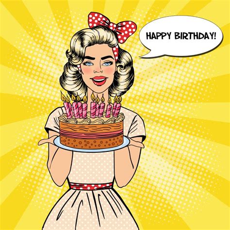 Torta De Cumpleaños Con Las Velas Del Cumpleaños Ilustración del Vector Ilustración de vela
