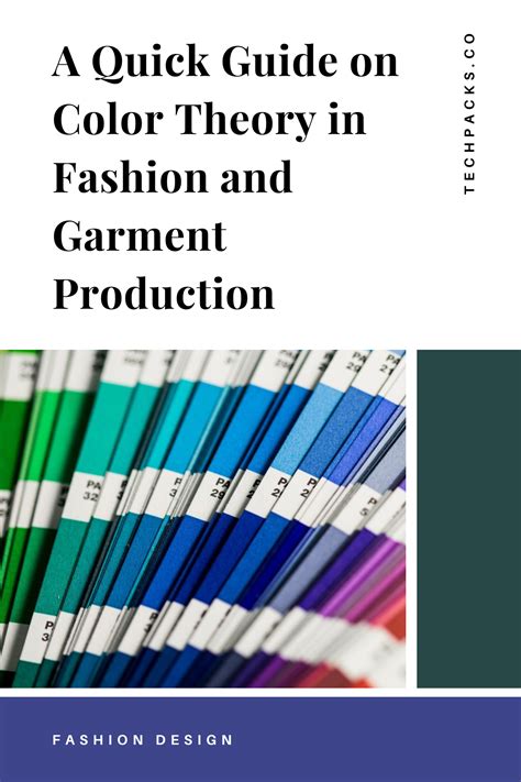 color theory in fashion and garment production
