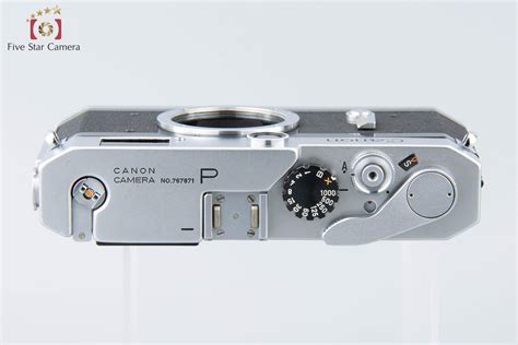 【中古】canon キヤノン P レンジファインダーフィルムカメラ 中古カメラ・フィルムカメラを中心に取り揃えるファイブスターカメラ