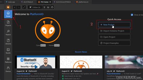 Simplefoc Vs Code Platformio环境搭建platformio Please Wait Csdn博客