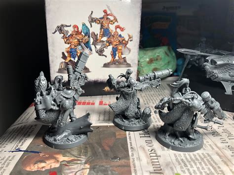 Tried My Hand At Kitbashing Some Aquilon Custodians Farstriders Tau