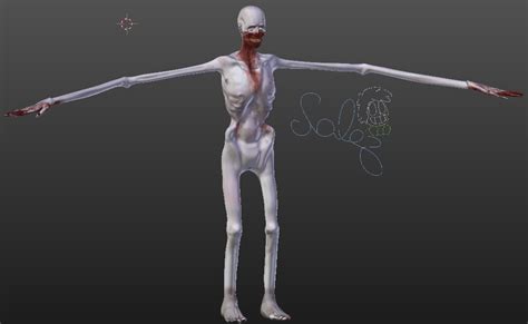 Scp 096 Model By Some Geeky Animator On Deviantart