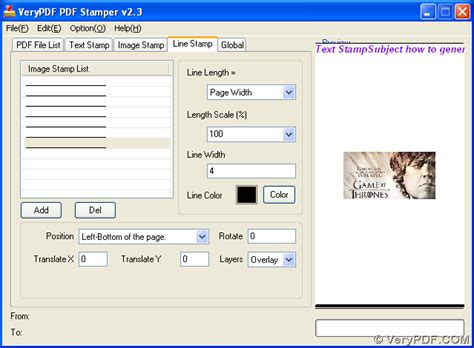 Pdf Stamp Generator For You To Generate Pdf Stamp In Batches Verypdf