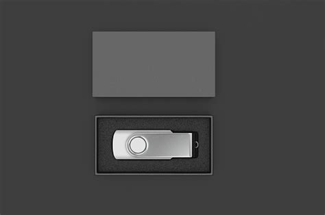 홍보 용 브랜딩을위한 종이 상자 포장이있는 빈 펜 드라이브 3d 렌더링 그림입니다 0명에 대한 스톡 사진 및 기타 이미지 0