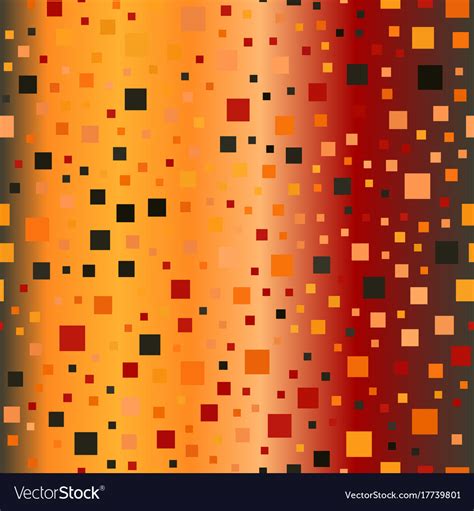 Gradient Square Pattern Seamless Glowing Vector Image