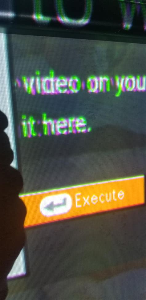 Color Tearing Issue When Using Vga Input Rprojectors