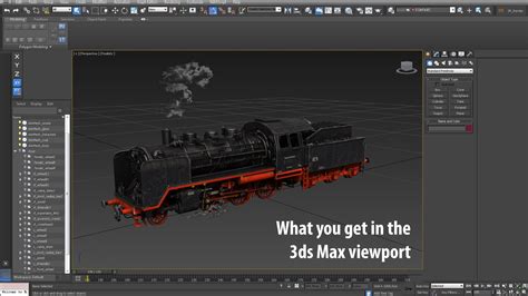 蒸汽机车drg类别24 3d模型 99 Unknown Fbx Max Ma Obj Free3d