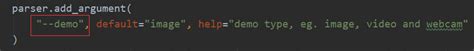 Yolox Demo Error The Following Arguments Are Required Demo · Issue