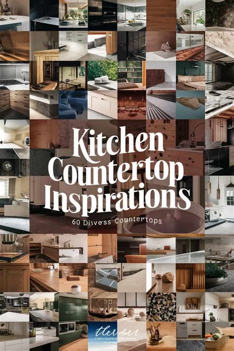 Kitchen Countertop Inspirations To Transform Your Space
